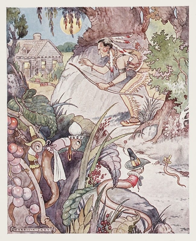 Queer looking men called indians sometimes crept through the garden ...